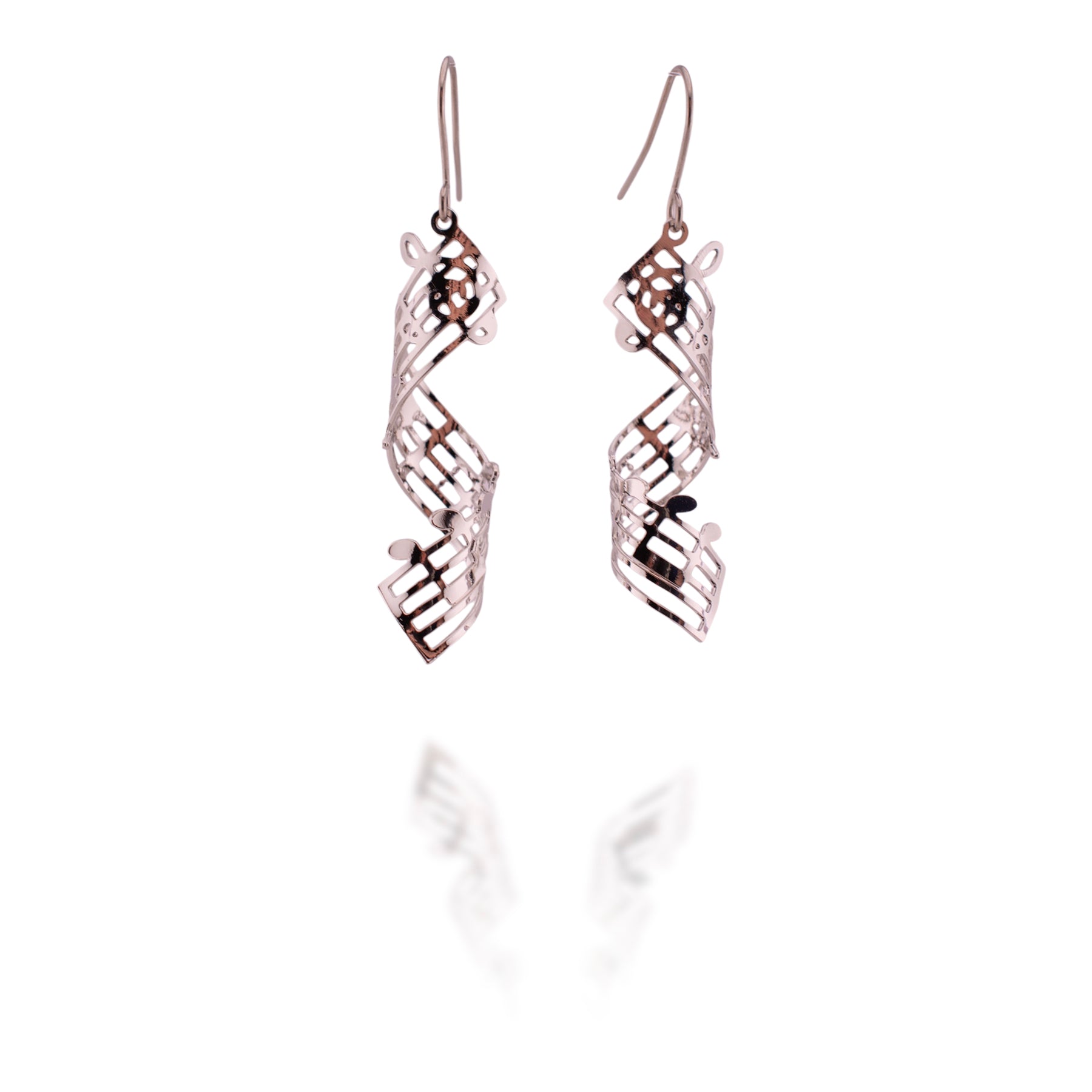 Mozart's Magic Flute Earrings, MADE in USA by David Howell and Company ...