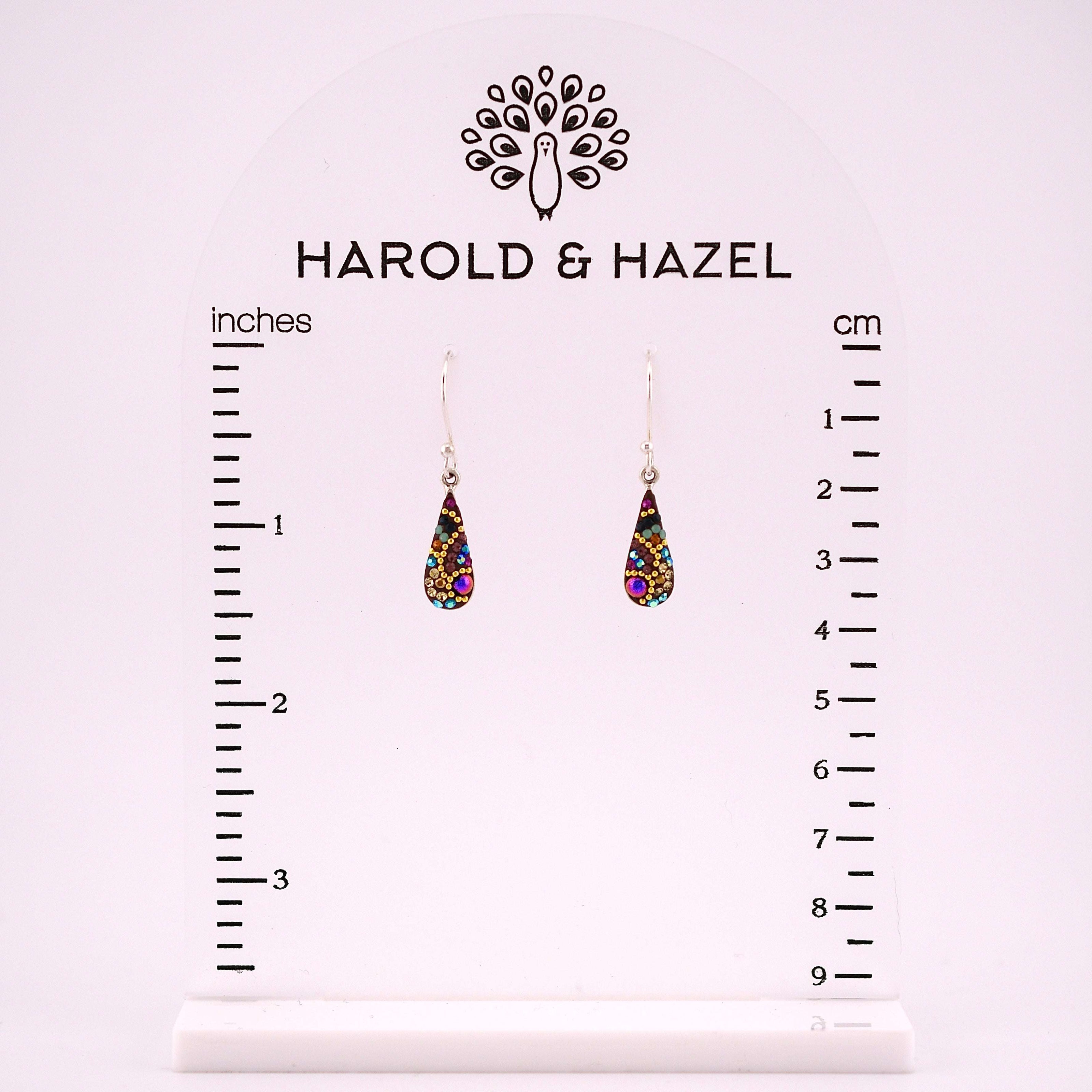 Petite Fairy Teardrop Earrings (Twilight) by Mosaico Jewels from Harold & Hazel